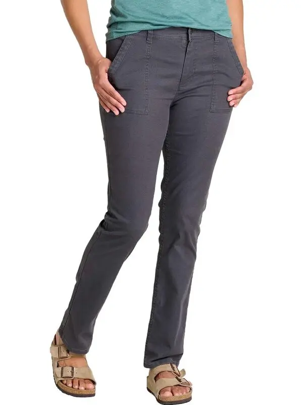 TOAD & CO Earthworks Slim Pant - Soot