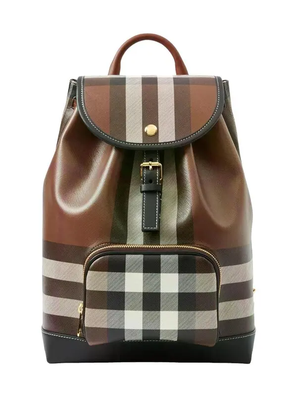Burberry Vintage Check Backpack - Brown