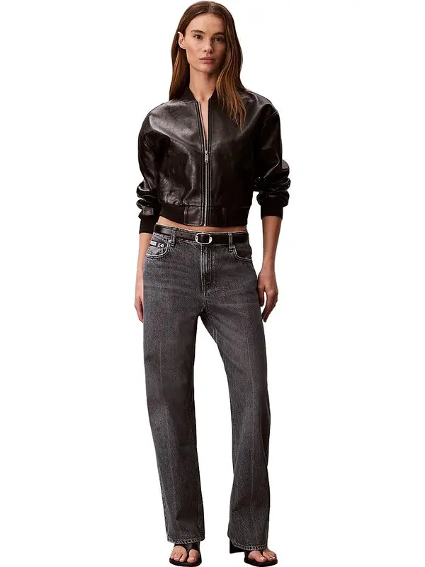 Calvin Klein 90s Straight Leg Jeans - Blue Ash Stone