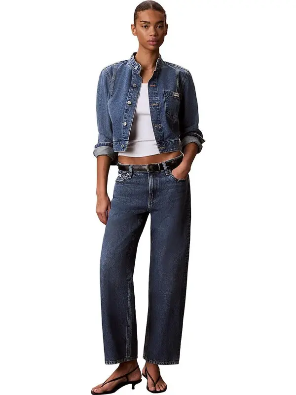 Calvin Klein 90s Straight Leg Jeans - Blue Rodeo