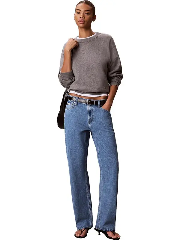 Calvin Klein 90s Straight Leg Jeans - Radio Blues