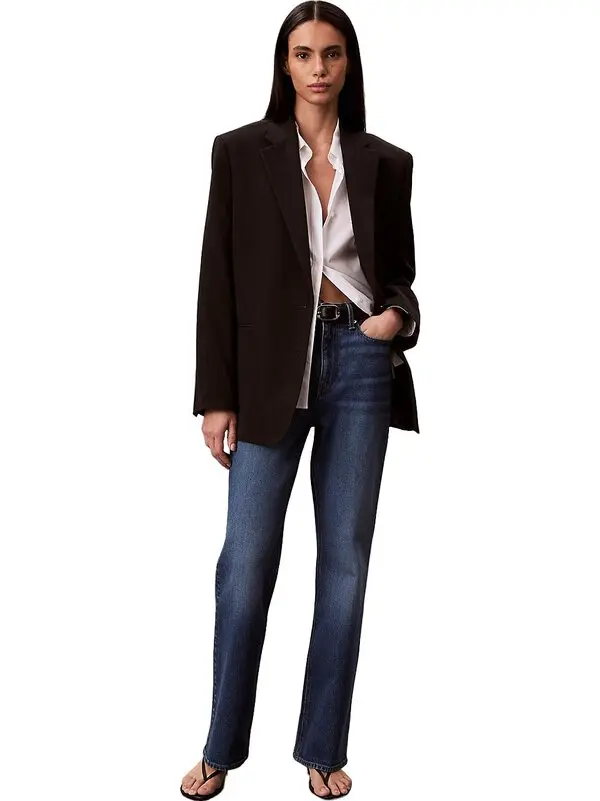 Calvin Klein 90s Straight Leg Jeans - Silverstone