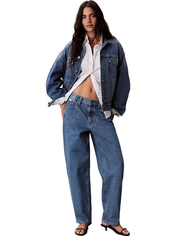 Calvin Klein 90s Loose Fit Jeans - Ck Medium Distressed