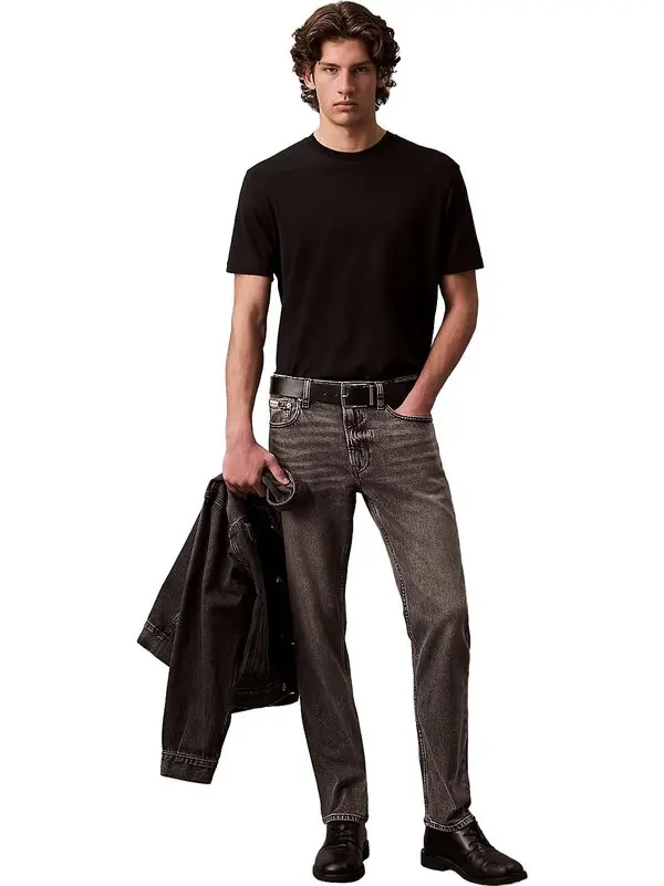 Calvin Klein Slim Straight Fit Jeans - Crescent