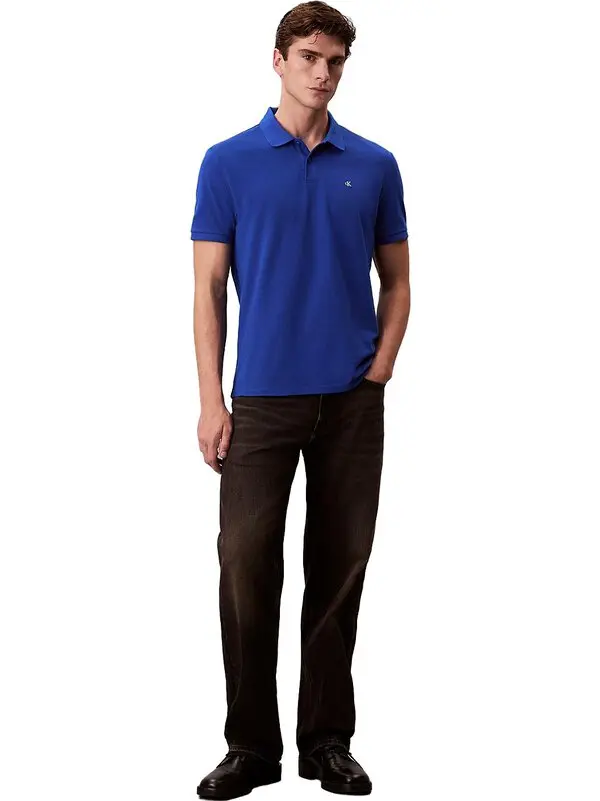 Calvin Klein Cotton Pique Classic Polo Shirt - Ocean Tides