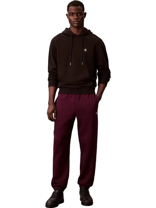 Calvin Klein Archive Logo Fleece Joggers - Passion Plum