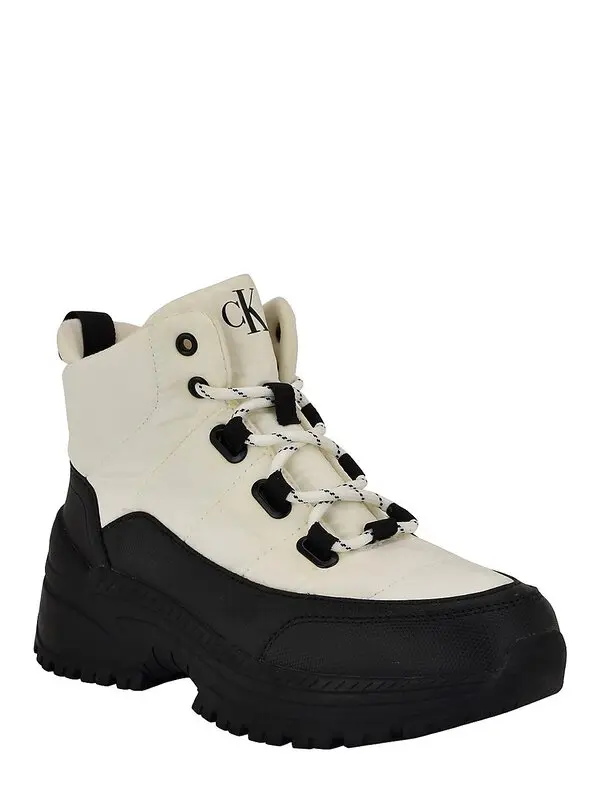 Calvin Klein Noanne Boots - White / Black