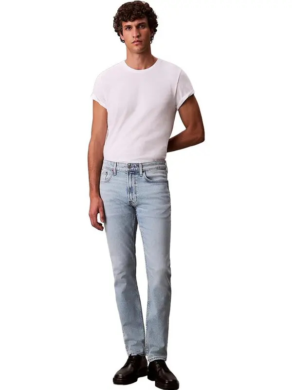 Calvin Klein Slim Fit Jeans - Marbled Beacon