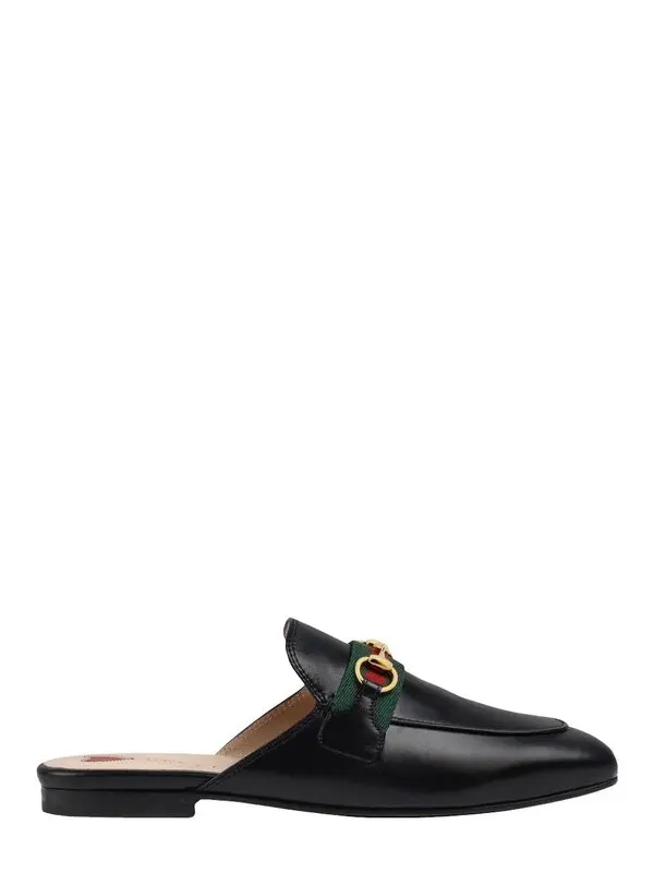 Gucci Princetown Leather Slipper - Black