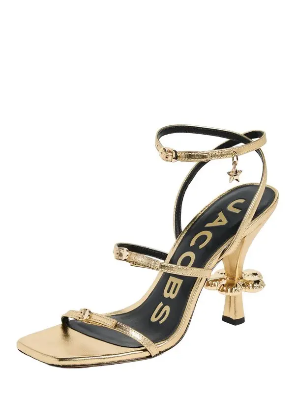 Marc Jacobs The Daisy Heels - Gold