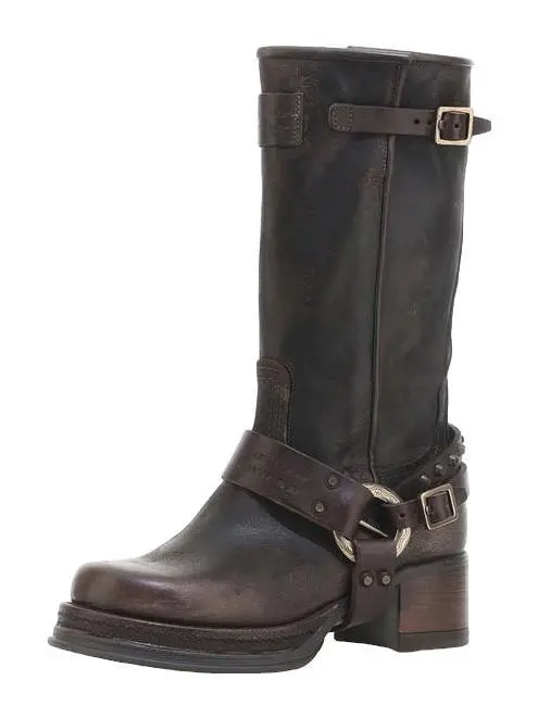 A.S.98 Chase Harness Boot - Brushed Mocha
