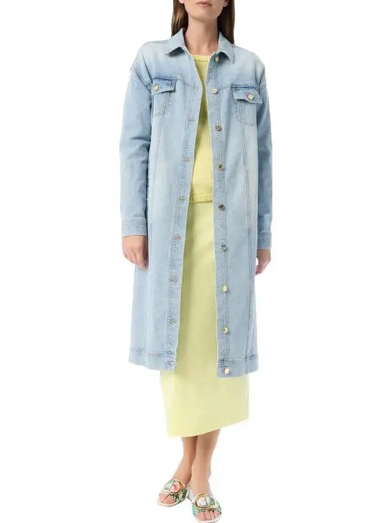 DO BY DEE OCLEPPO Audry Midi Denim Duster - Tokyo Wash