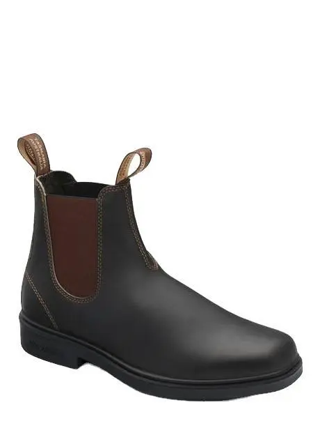 Blundstone Plain Toe Chelsea Boot - Stout Brown