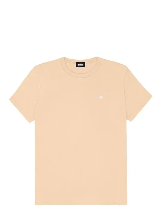 DALIX Lil Flower Lightweight Jersey Tee - Sand
