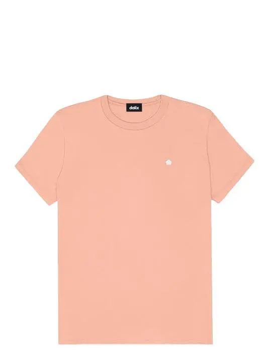 DALIX Lil Flower Lightweight Jersey Tee - Terracotta