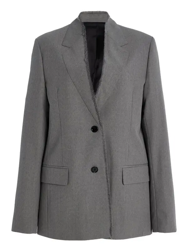 TOTÊME Wool Blazer - Grey