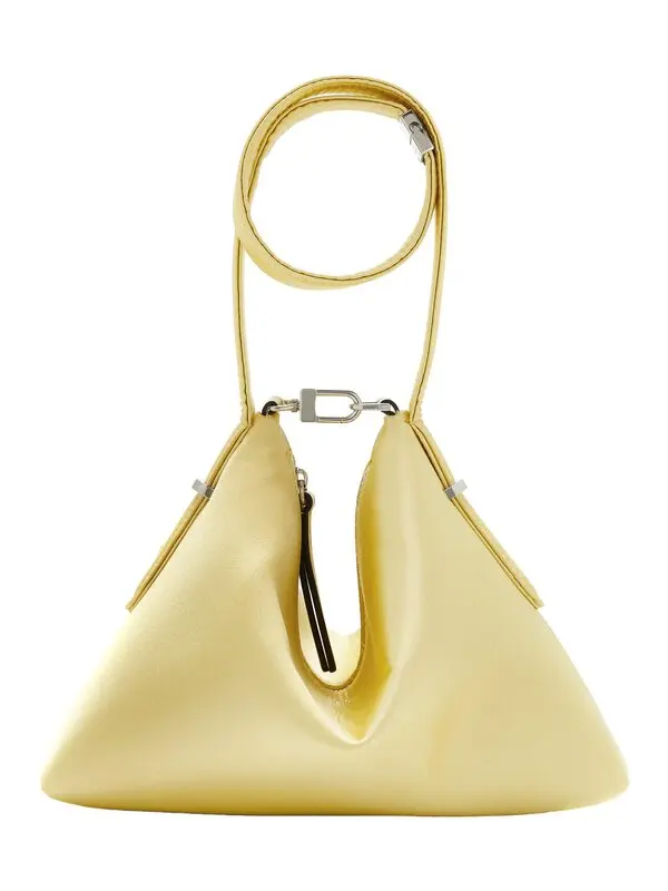 TOTEME Bevel Satin Wristlet - Yellow