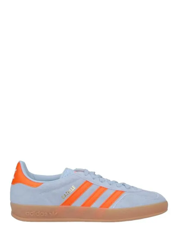 Adidas Leather Low Top Sneakers - Blue