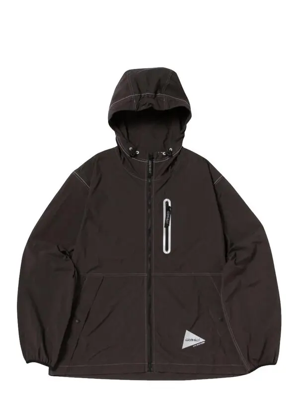 GRAMICCI X AND WANDER Brushed Nylon Jacket - Grey
