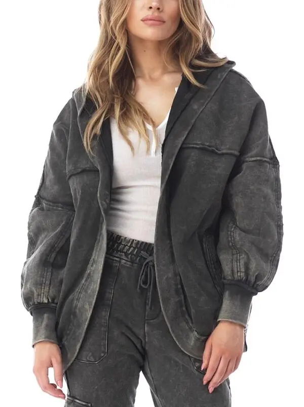 Heaven Open Cardigan - Black