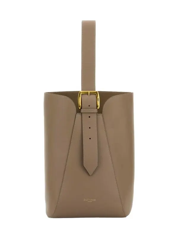 J & M DAVIDSON Quiver Bucket Bag - Beige O Tan