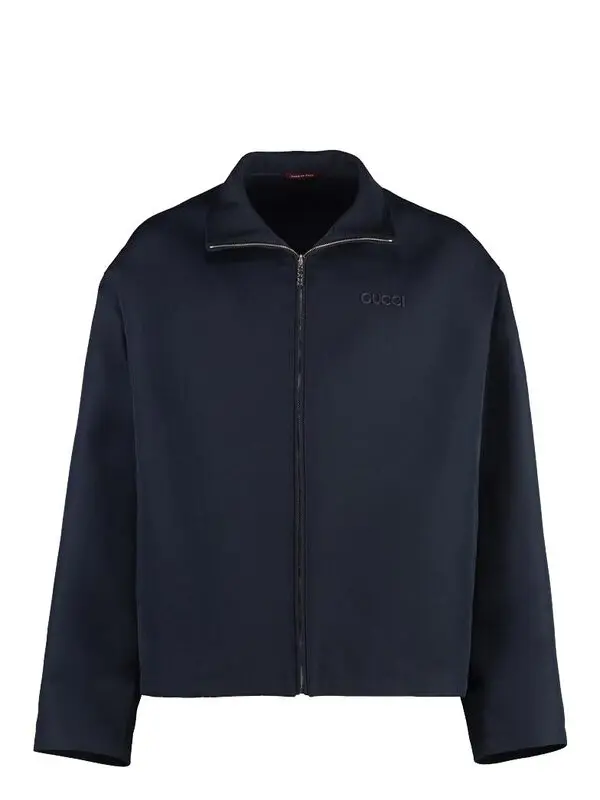 Gucci Wool-blend Jacket - Blue