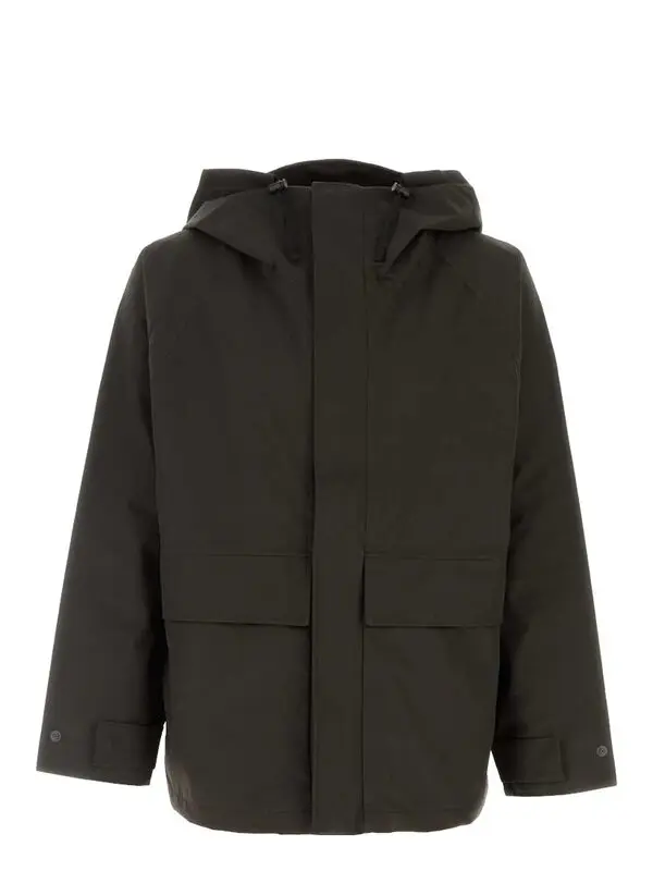 Nanamica Polyester Raincoat - Black