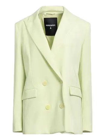 Patrizia Pepe Double-breasted Blazer - Lime Green