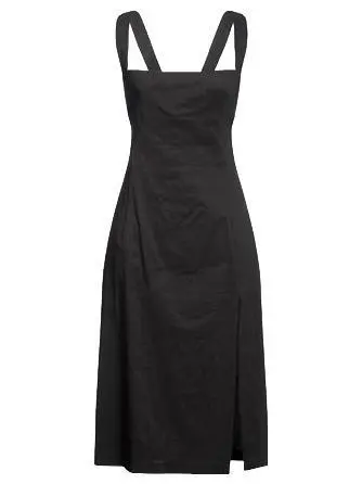 Pinko Midi Flared Dress - Black