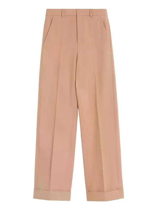 Valentino Garavani Wool Trousers - Brown