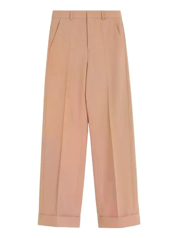 Valentino Garavani Wool Trousers - Neutrals