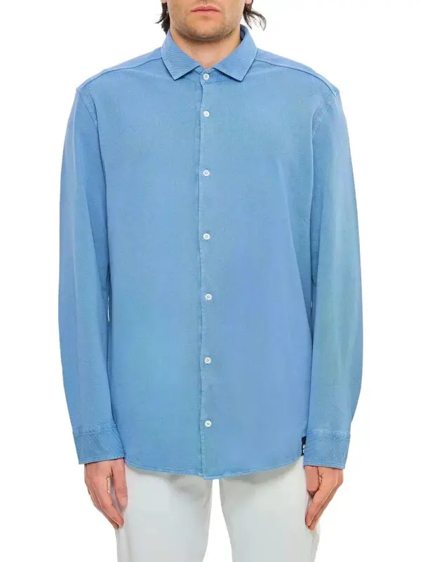 DRUMOHR Long-sleeve Shirt - Blue