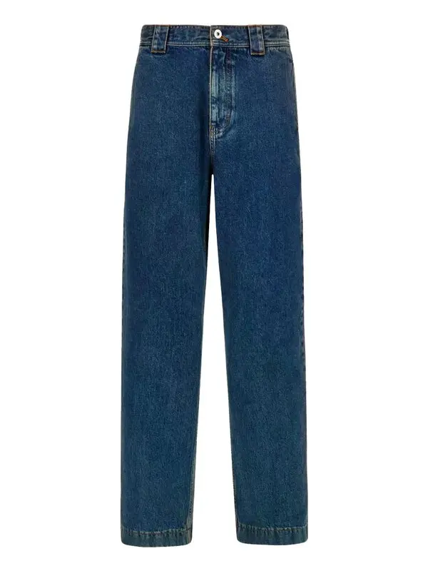 FERRAGAMO Cotton Jeans - Blue