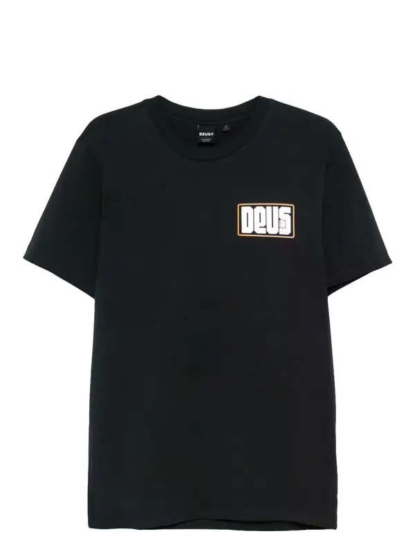 Deus Ex Machina Logo-print T-shirt - Black