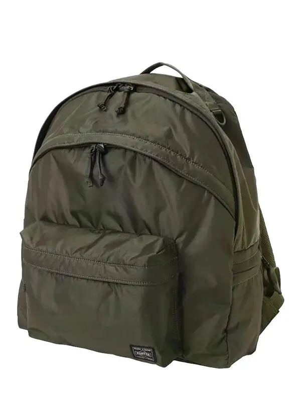 PORTER-YOSHIDA & CO Logo-patch Backpack - Green