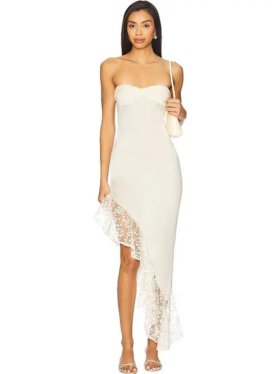 BUCI Lace Orchid Dress - Almond