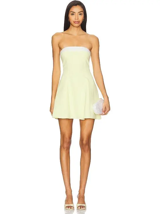 Amanda Uprichard Kerielle Mini Dress - Provence Ivory