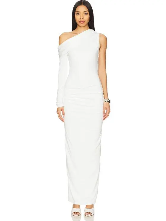 Superdown X Emma Rose Skylar Maxi Dress - White