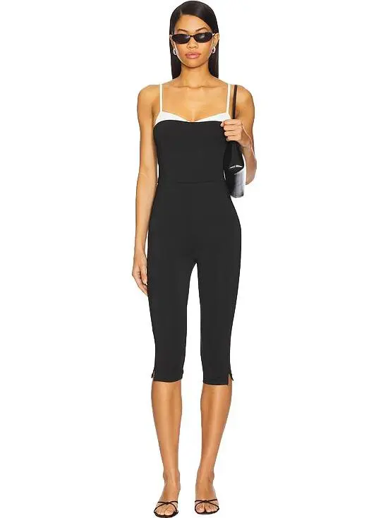 Superdown X Emma Rose Jaquetta Jumpsuit - Black