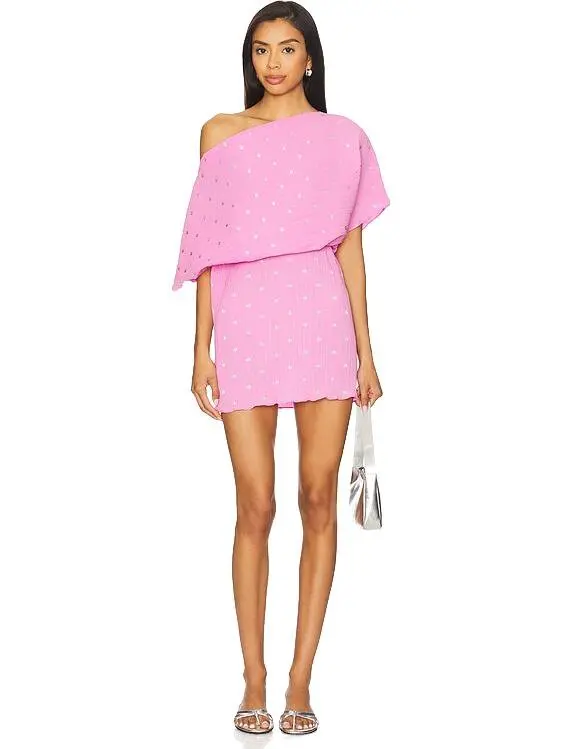 NEVER FULLY DRESSED Mini Tilly Dress - Pink