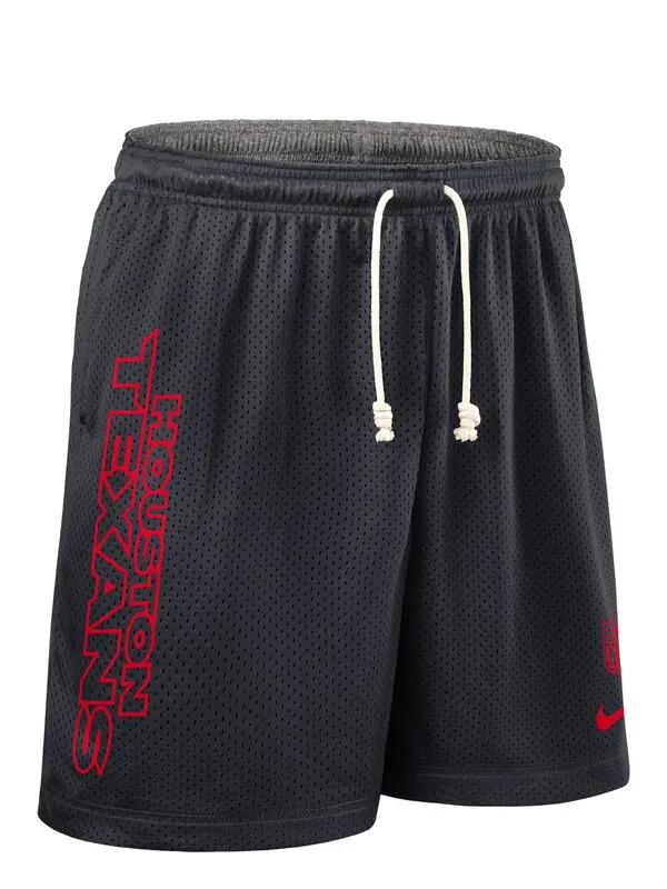Nike Houston Texans Sideline Reversible Dri-fit Nfl Shorts - Blue