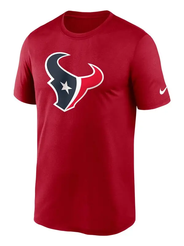 Nike Houston Texans Legend Logo Dri-fit Nfl T-shirt - Red