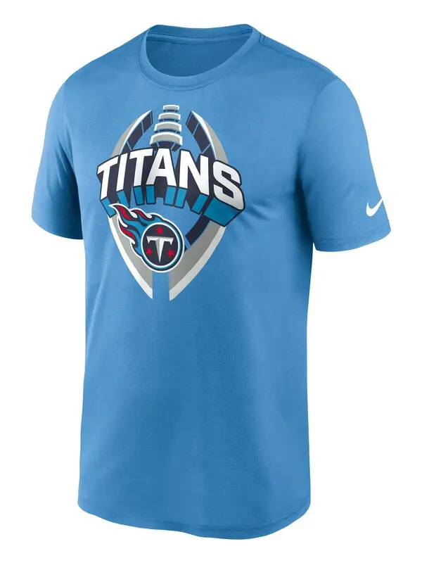 Nike Tennessee Titans Legend Icon Menâs Dri-fit Nfl T-shirt - Blue