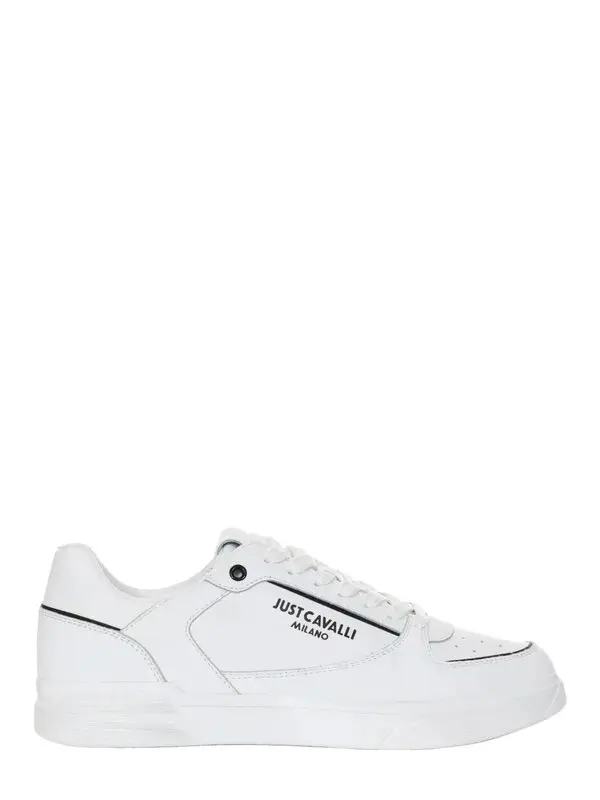 Just Cavalli Logo-print Sneakers - White