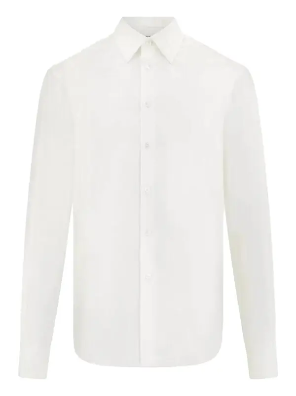 FERRAGAMO F-embroidered Shirt - White