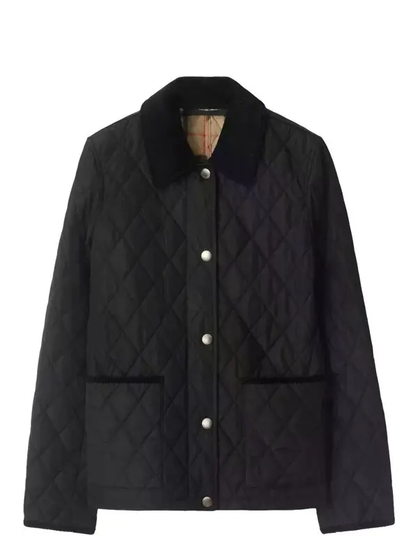 Burberry Quilted Jacket - Black