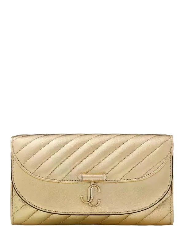 JIMMY CHOO Wallet-on-chain - Gold