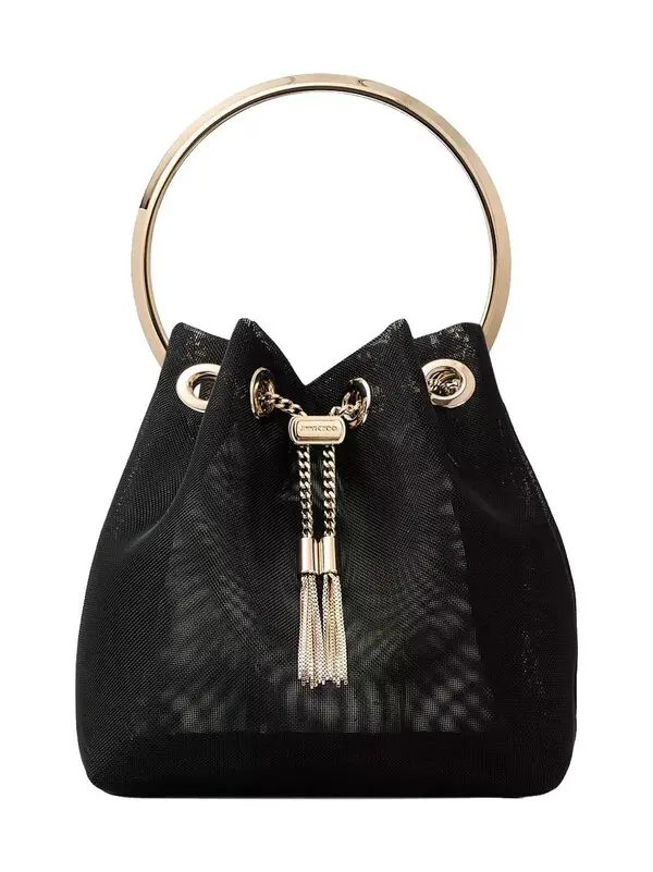 JIMMY CHOO Bon Bon Mini Bag - Black