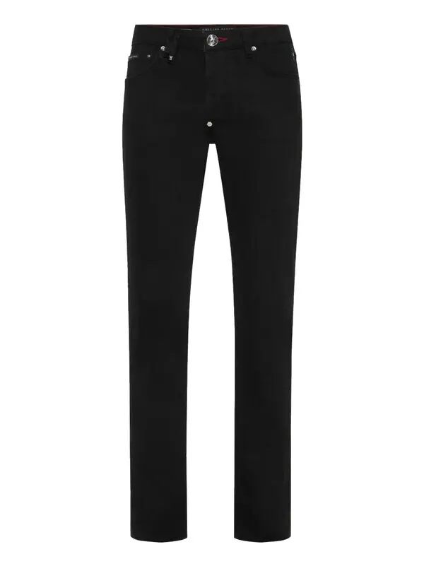 Philipp Plein Straight Leg Jeans - Black