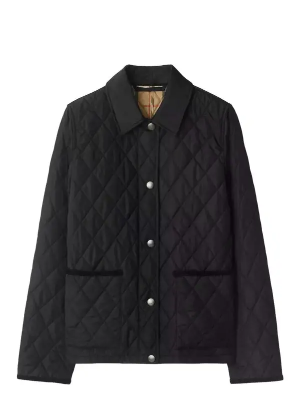 Burberry Quilted Jacket - Black